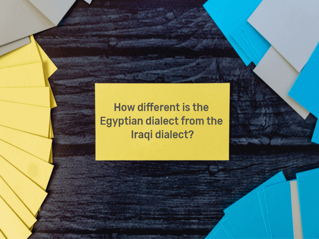 Understanding Spoken Arabic: Egyptian and Iraqi Dialect Features ...
